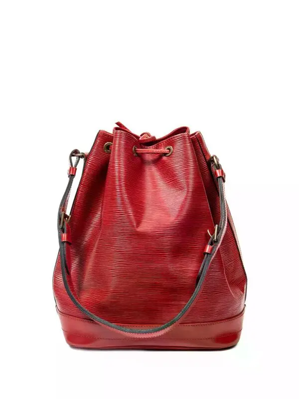 LOUIS VUITTON Noé Drawstring Bucket Bag - Red
