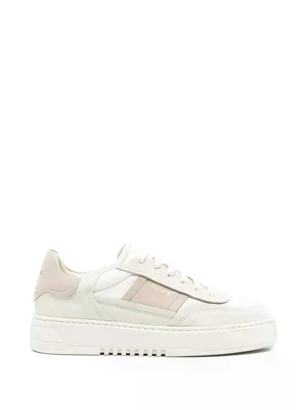 Axel Arigato Orbit Overlap Panelled Lace-up Sneakers - Neutrals