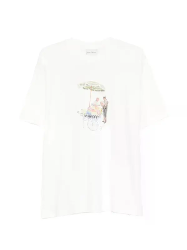Drole De Monsieur Fleuriste T-shirt - White