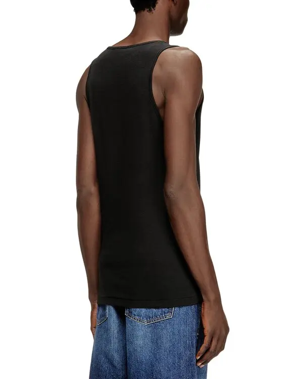 DIESEL® Logo Graphic Tank Top - Black