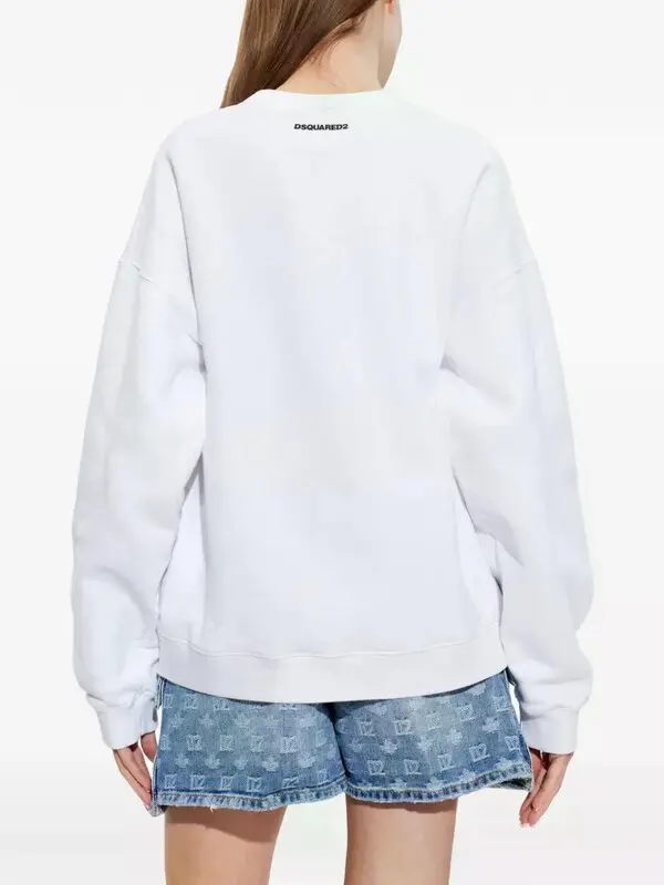 Dsquared2 Appliqué Relaxed Sweatshirt