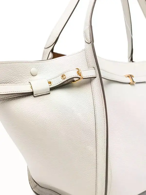TOD'S Leather Buckle Tote