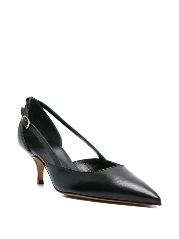 GUGLIELMO ROTTA Armonie Pointed Leather Pumps