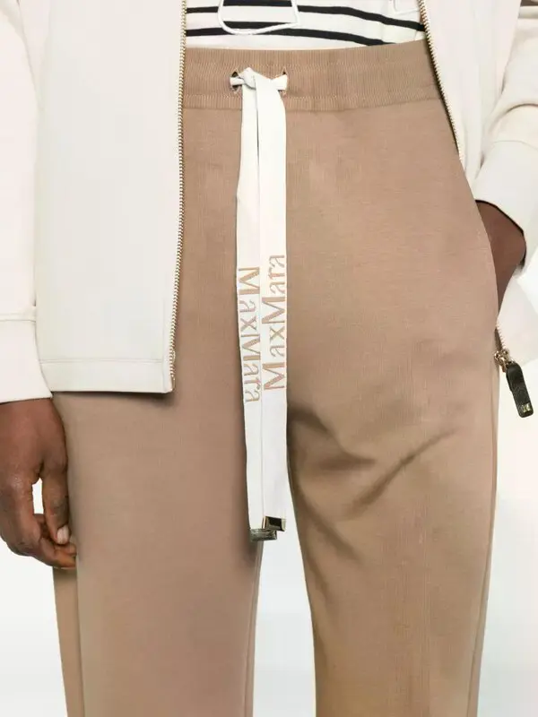 Max Mara Bali Logo-detail Track Pants