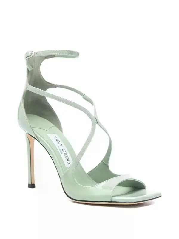 JIMMY CHOO Azia Crossed-straps Sandals