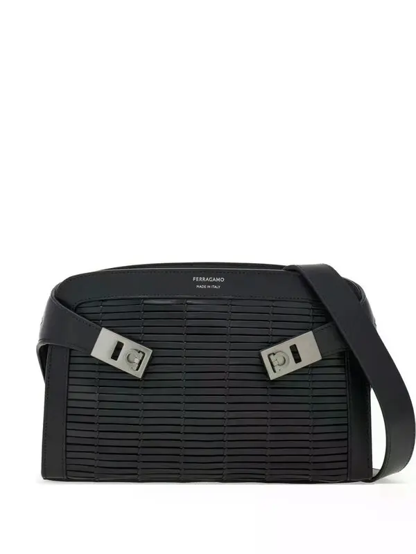 FERRAGAMO Hug Crossbody Bag - Black