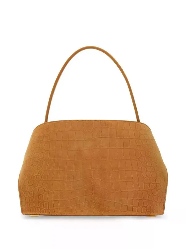FERRAGAMO Hug Soft Shoulder Bag - Neutrals