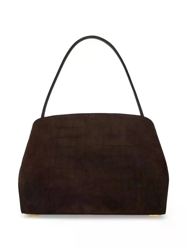 FERRAGAMO Hug Soft Shoulder Bag - Brown