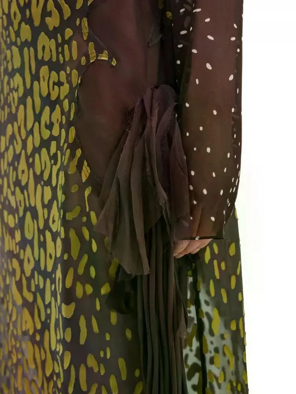 FERRAGAMO Skirt With Floral Detail - Brown
