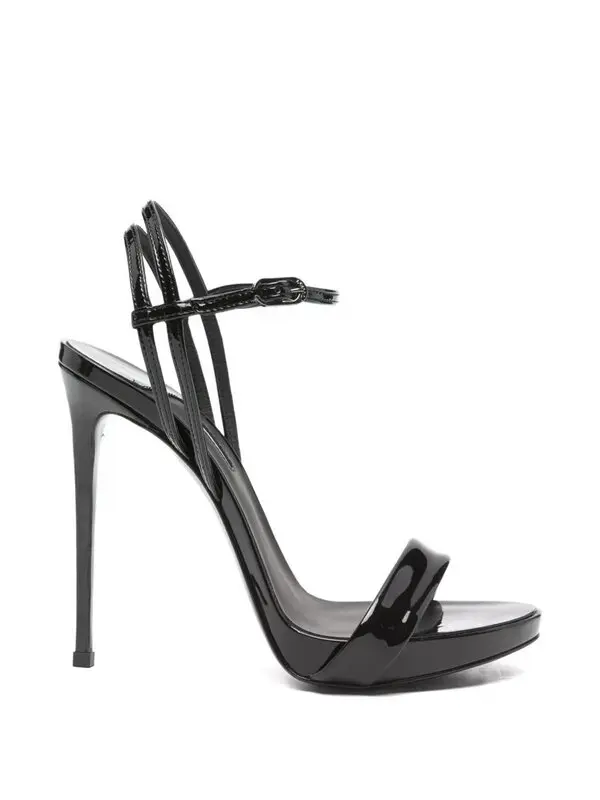 LE SILLA Gwen Heeled Sandals - Black