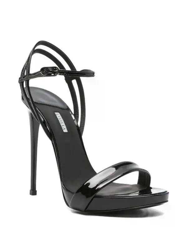 LE SILLA Gwen Heeled Sandals - Black