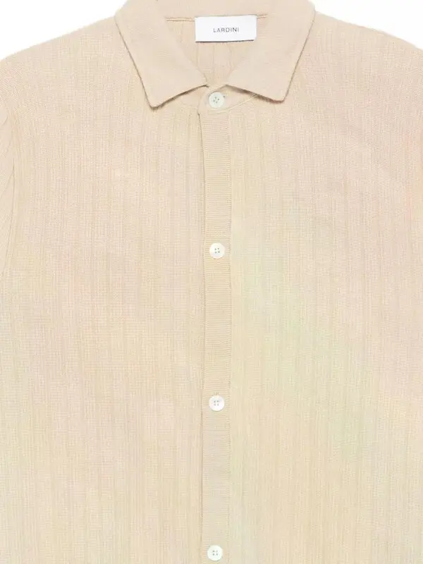 LARDINI Ribbed Shirt