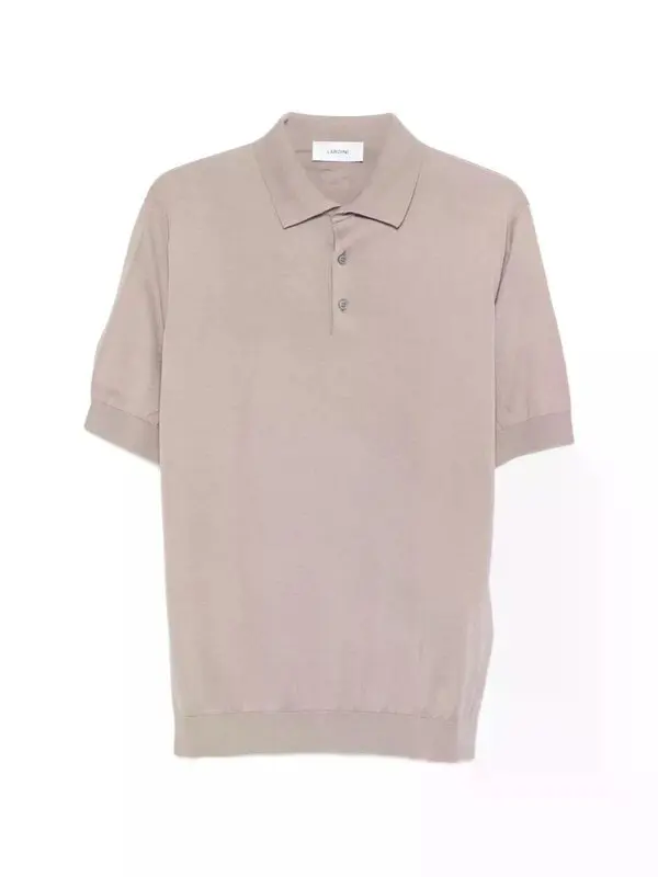 LARDINI Buttoned Polo Shirt
