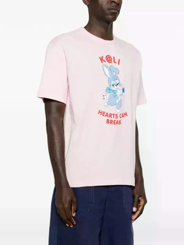 Kenzo Graphic Print T-shirt - Pink
