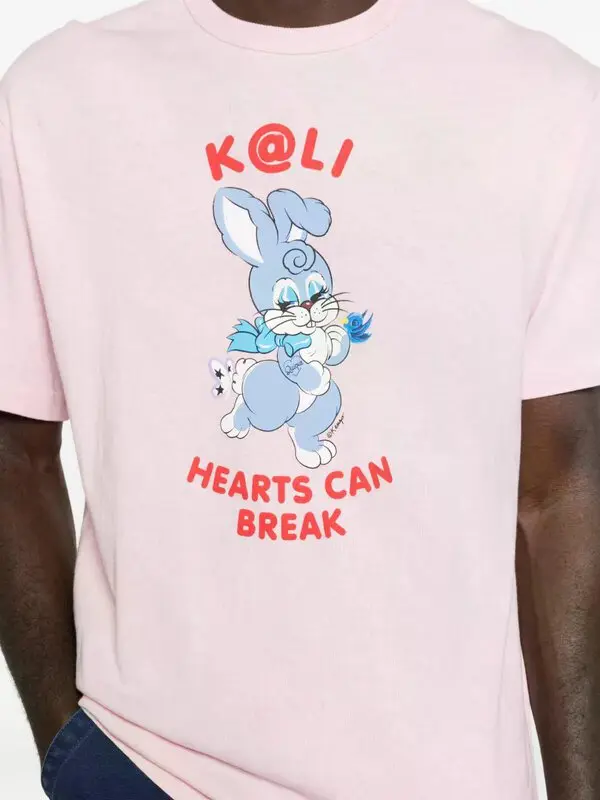 Kenzo Graphic Print T-shirt - Pink