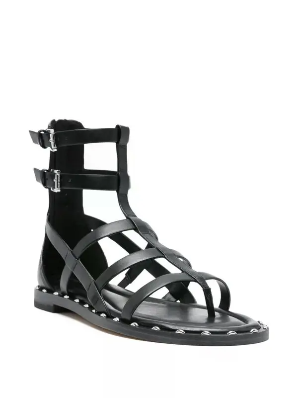 Michael Kors Buckle-detail Studded Sandals