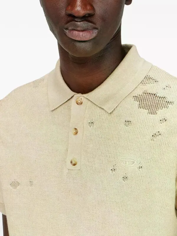 DIESEL® K-danny Polo Shirt - Neutrals