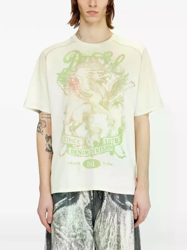 DIESEL® T-griffo T-shirt - White