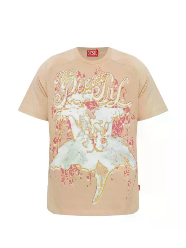 DIESEL T-taddy Print T-shirt