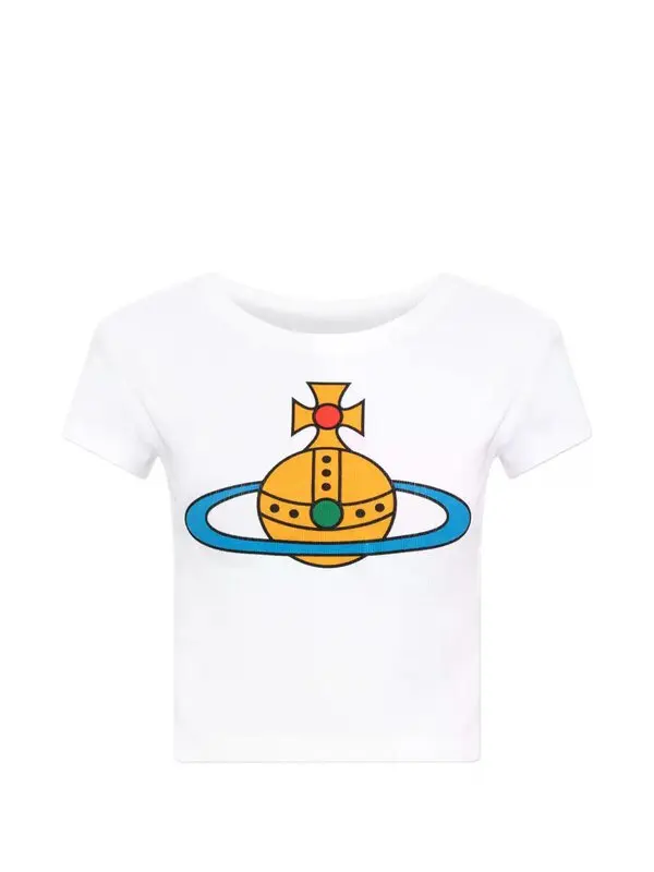 VIVIENNE WESTWOOD Baby Peru Graphic T-shirt - White