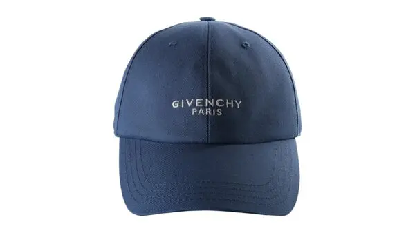 Givenchy Paris Curved Cap - Military Blue