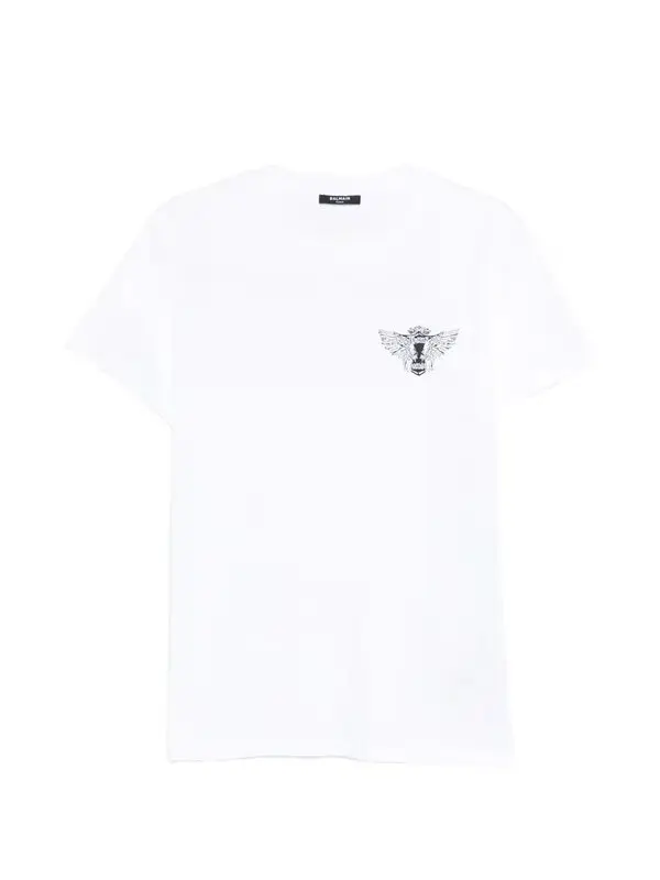 Balmain Logo-print T-shirt - White