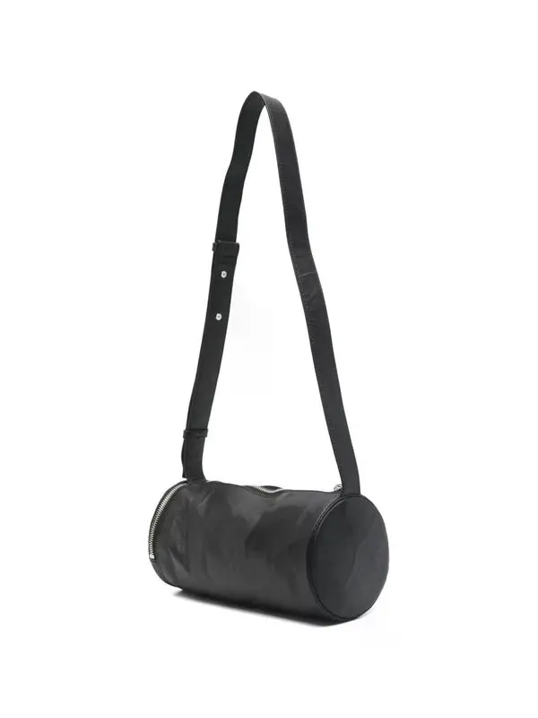 Y3 Barrel Zip Cylinder Messenger Bag