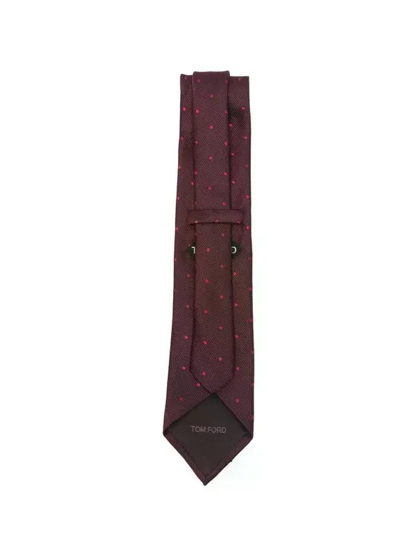 TOM FORD Polka Dot Neck Tie