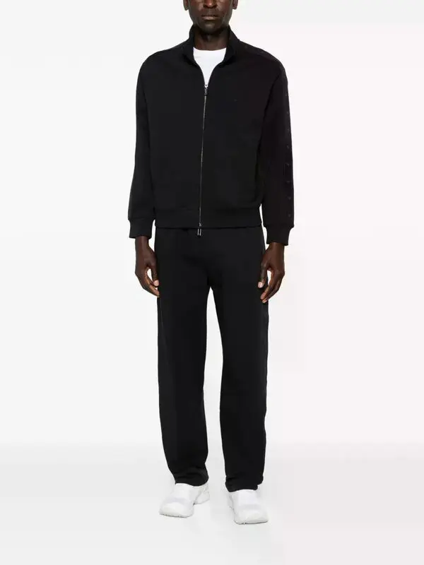 Emporio Armani Side Trim Trousers - Black