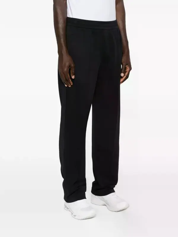 Emporio Armani Side Trim Trousers - Black