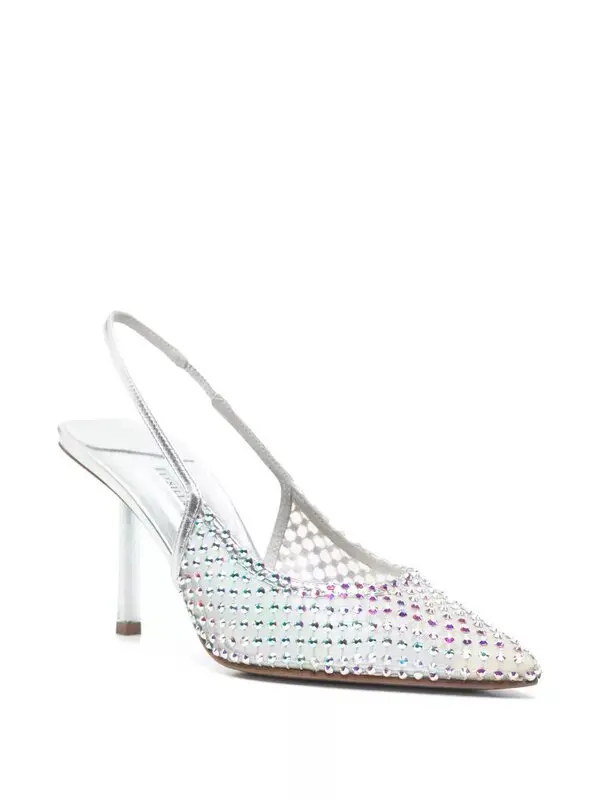 LE SILLA Gilda Embellished Slingback Pumps
