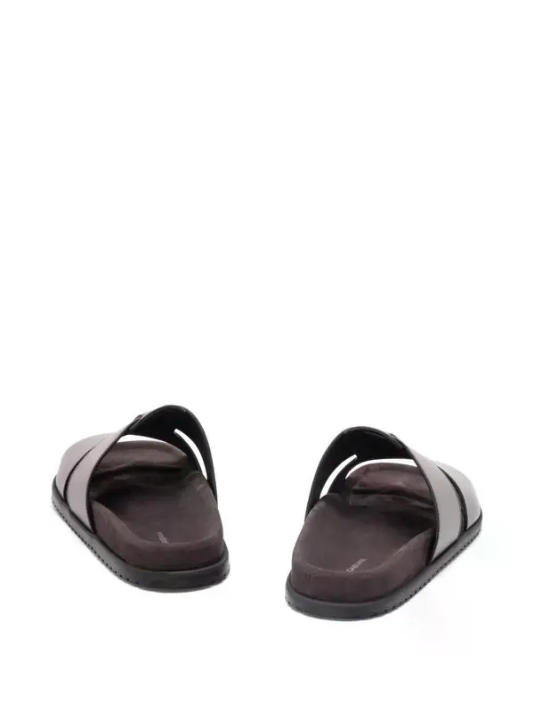 Dolce & Gabbana Logo-detail Sandals - Brown