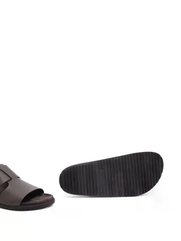Dolce & Gabbana Logo-detail Sandals - Brown