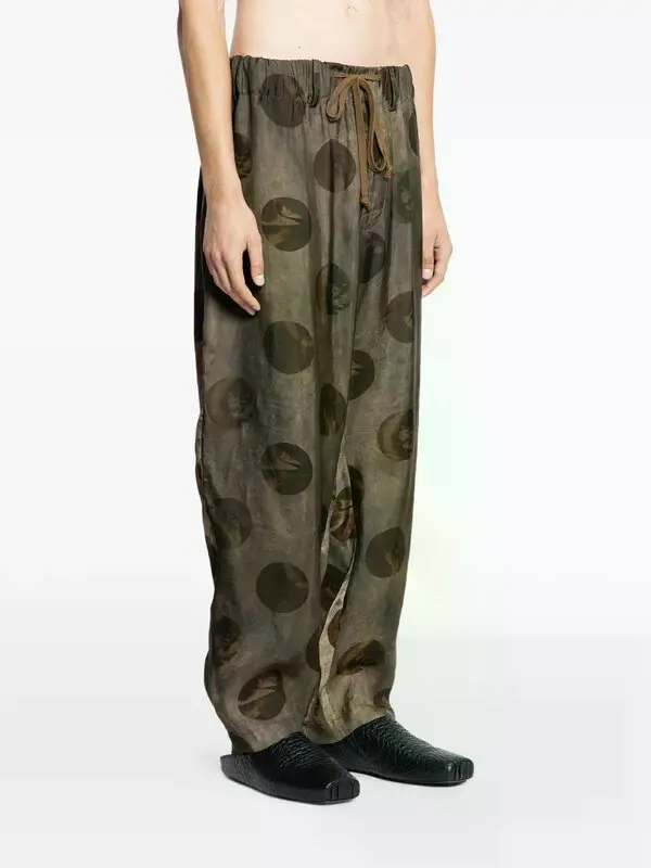 UMA WANG Printed Trousers