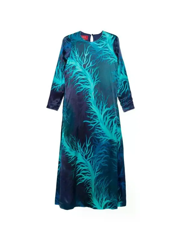 F.R.S FOR RESTLESS SLEEPERS Printed Maxi Dress