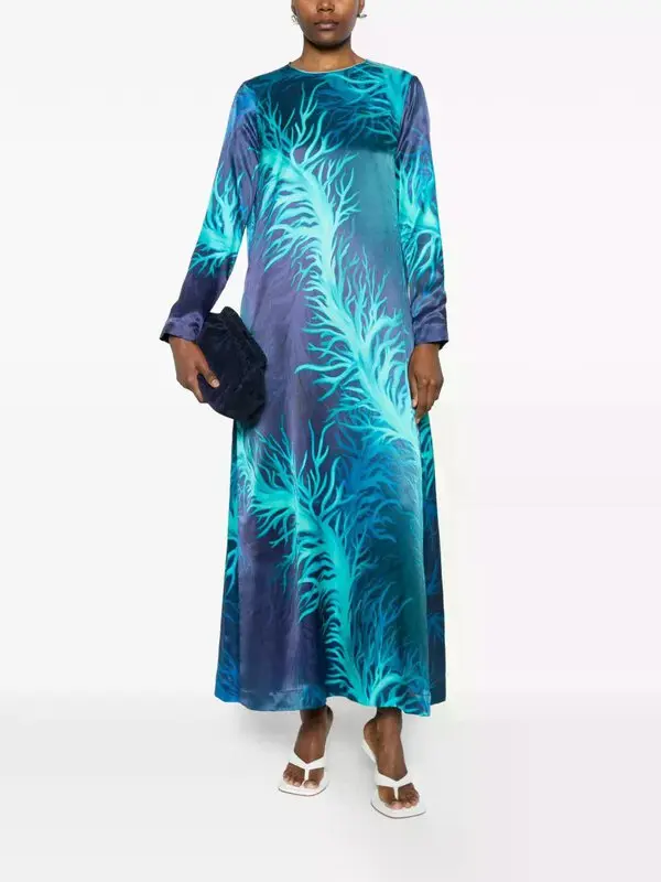 F.R.S FOR RESTLESS SLEEPERS Printed Maxi Dress
