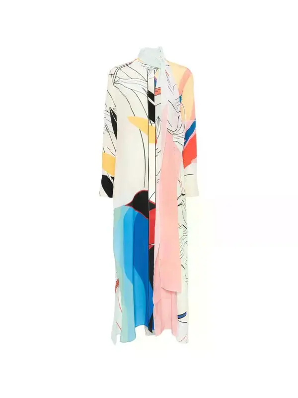 F.R.S FOR RESTLESS SLEEPERS Printed Maxi Dress