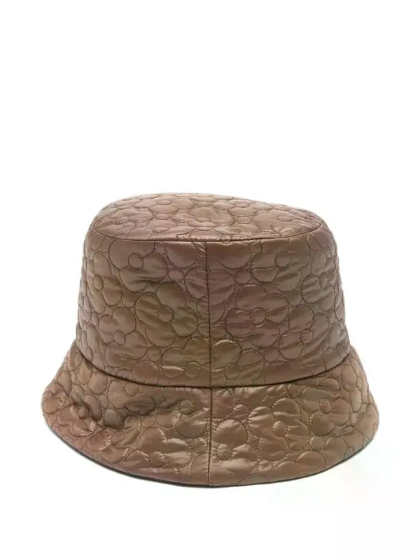 Moncler Reversible Padded Bucket Hat - Brown