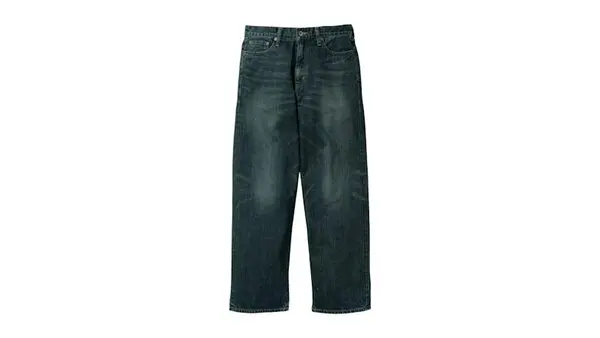 NEIGHBORHOOD Washed Denim Dp Wide Pant - Indigo