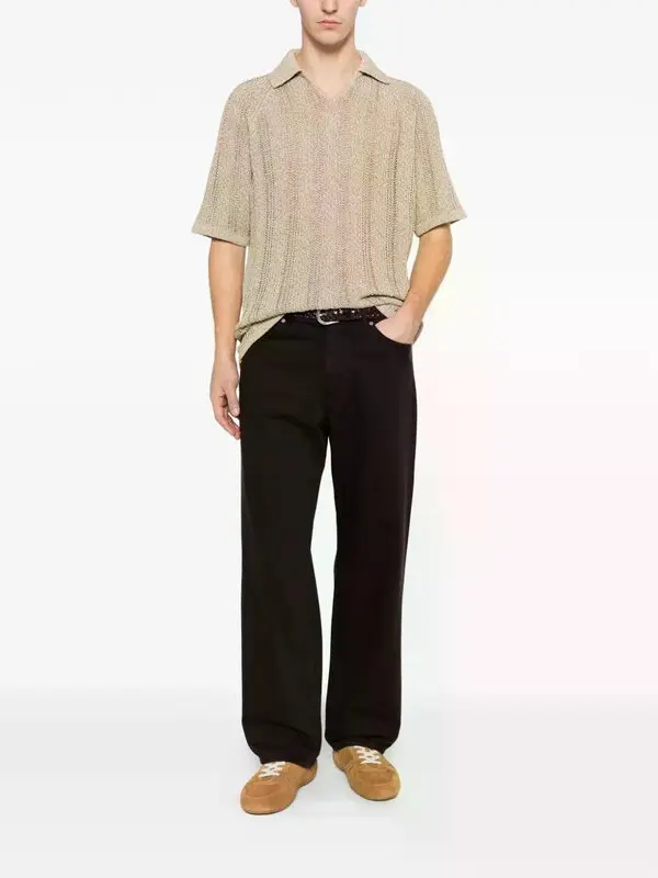 Nn07 Cale Short-sleeve Polo Shirt - Neutrals