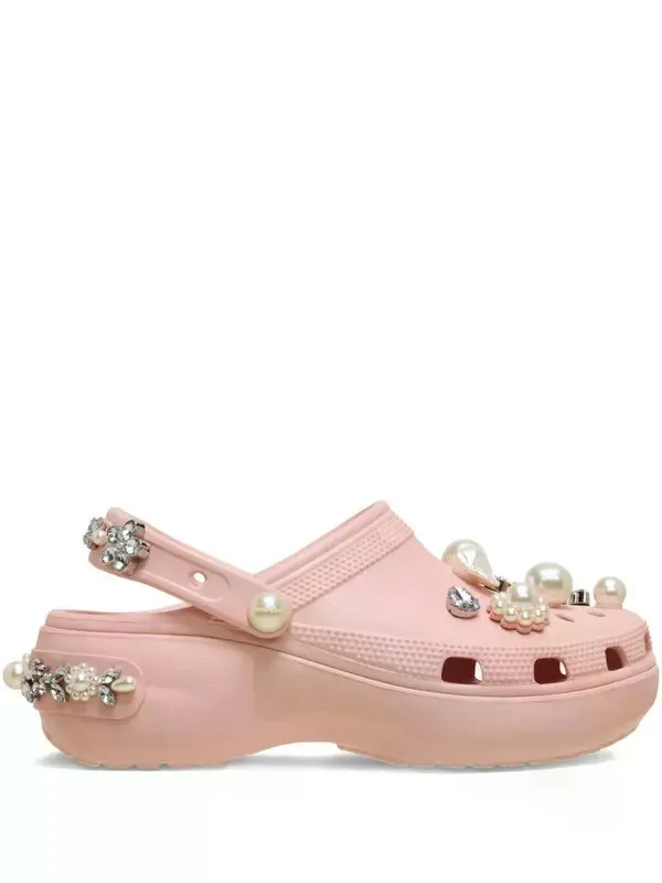 CROCS X Simone Rocha Pearl-embellishment Clogs
