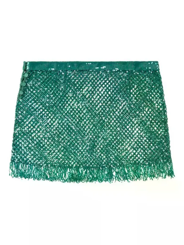 Alanui Fringed Mini Skirt