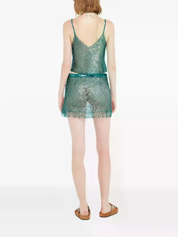 Alanui Fringed Mini Skirt