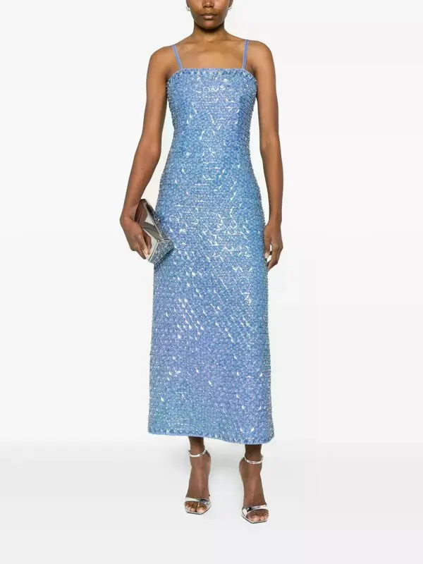 Simkhai Vanessa Embellished Midi Dress