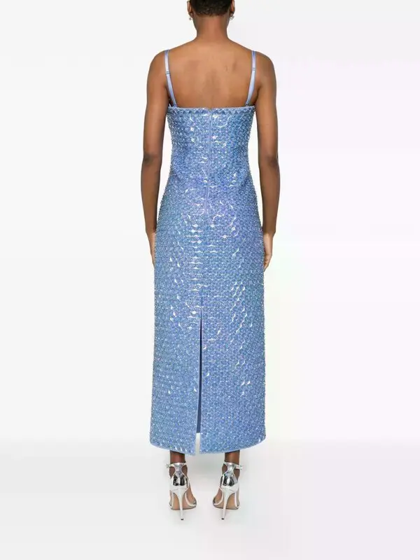 Simkhai Vanessa Embellished Midi Dress