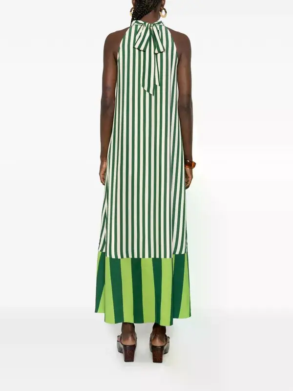 SIMONMILLER Mona Striped Midi Dress