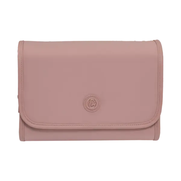 Joan & David High-density Sport Nylon Roll Hanging Toiletry Organizer Bag - Blush