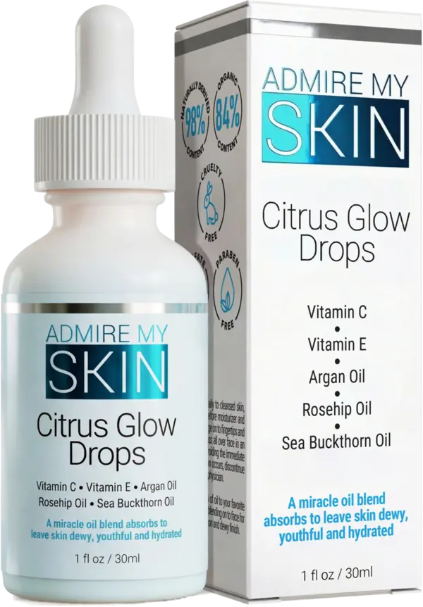 ADMIRE MY SKIN Citrus Glow Drops Vitamin C Facial Oil - One-color