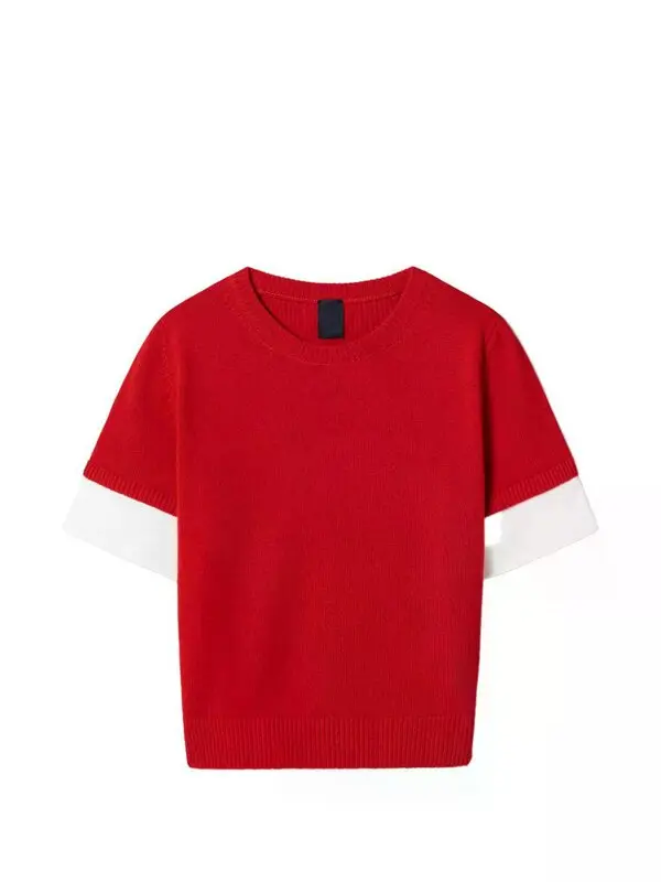JUUN.J Layered Knitted T-shirt