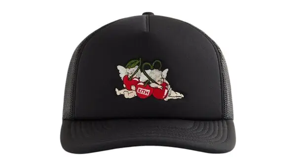 Kith Cherry Bunch Nolan Trucker Hat - Black